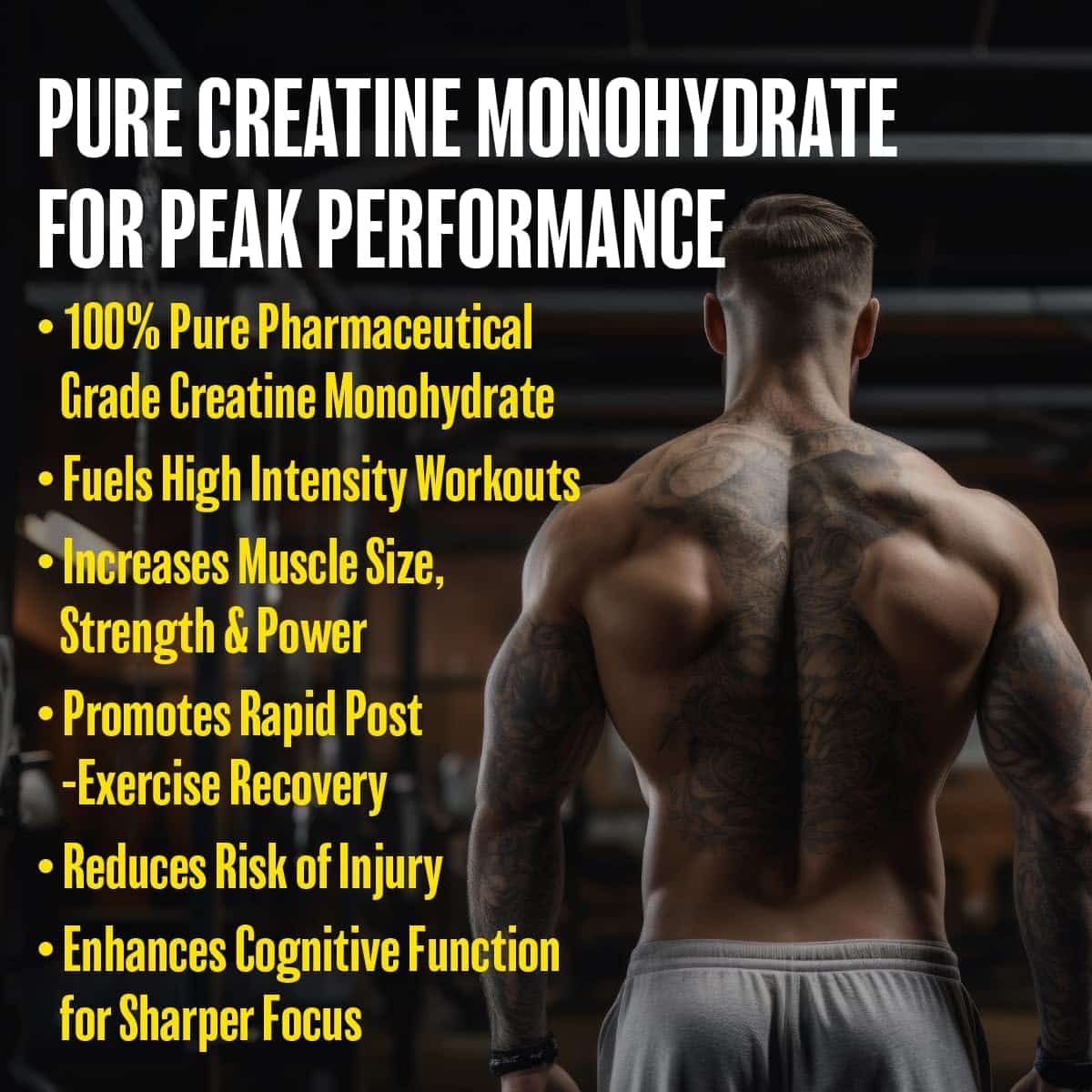 Creatine Powder | 100% Pure Micronised Creatine Monohydrate