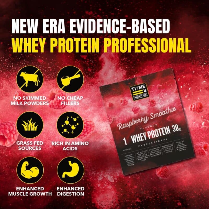 Whey Protein Sachets | Grass Fed Native Whey | Time 4 Nutrition